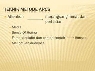 TBP - Metode A R C S | PPTX
