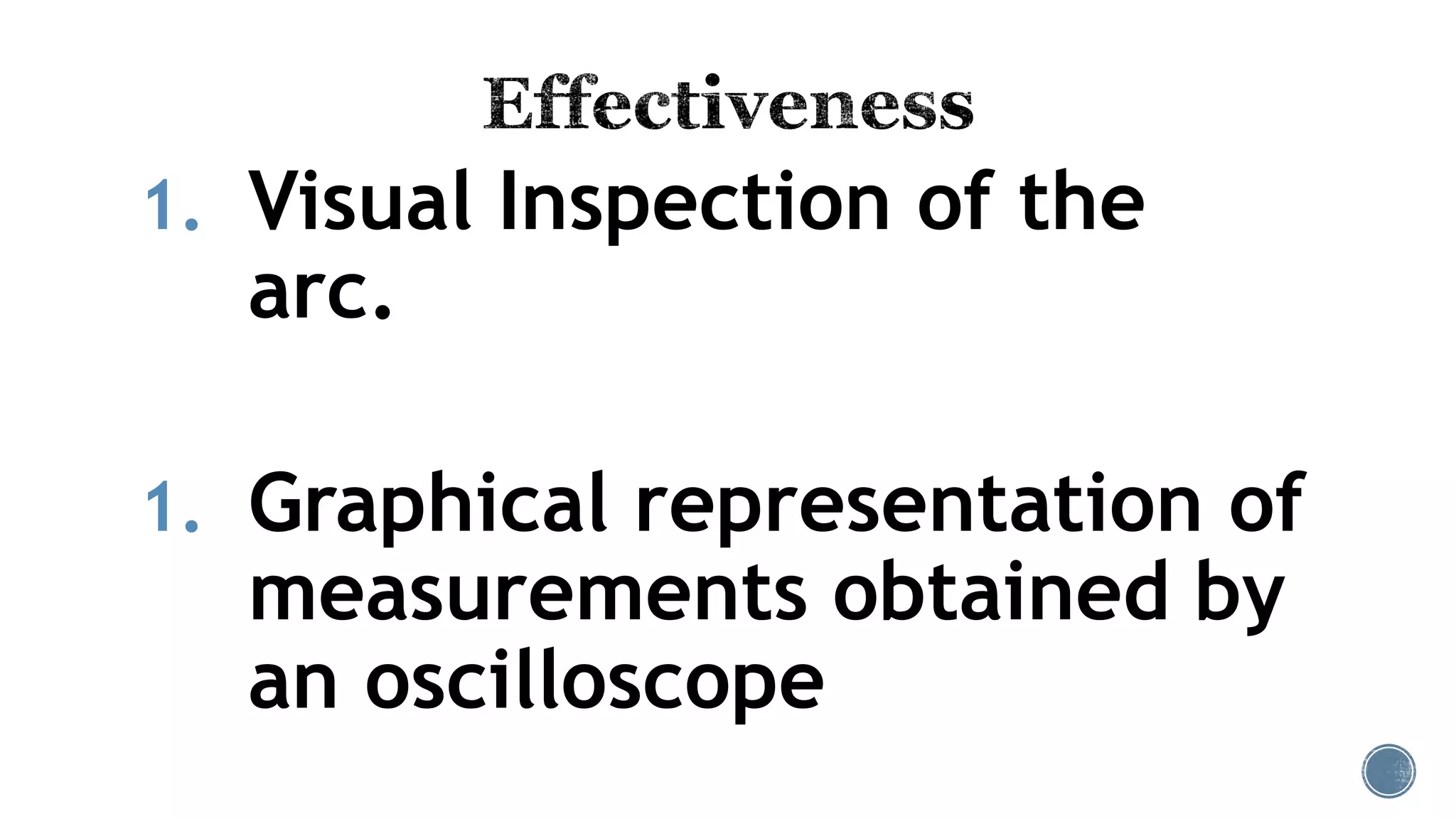 Arc suppression | PPTX