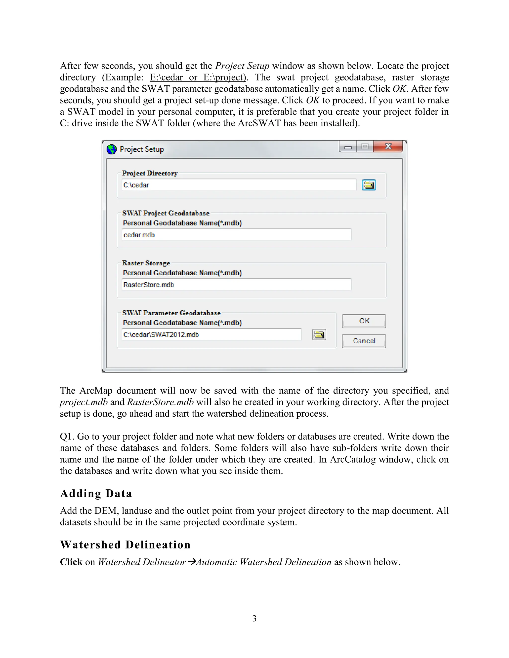 Soil and Water Assessment Tool Procedure | PDF