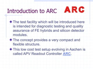 Arc System Overview By Cristian Randieri | PDF