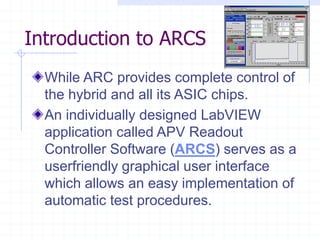 Arc System Overview By Cristian Randieri | PDF