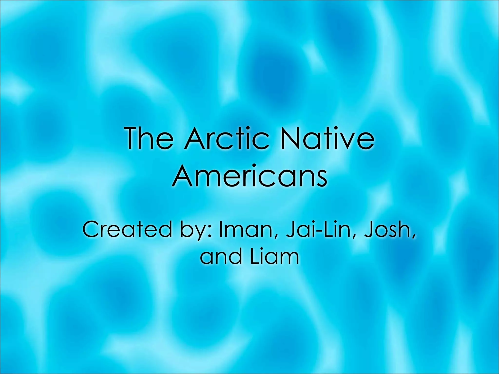 Arctic Native Americans | PDF