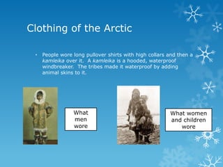 Arctic Native Americans | PPTX | Women\'s Outerwear | Women\'s Clothing