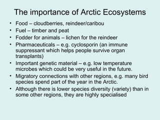 Arctic ecosystems | PPT