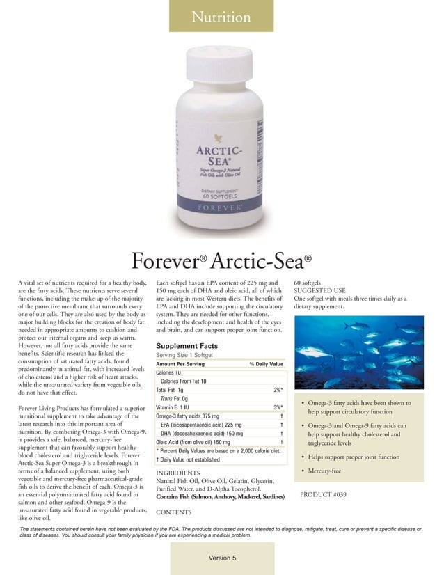 Arctic Sea omega 3 | PDF