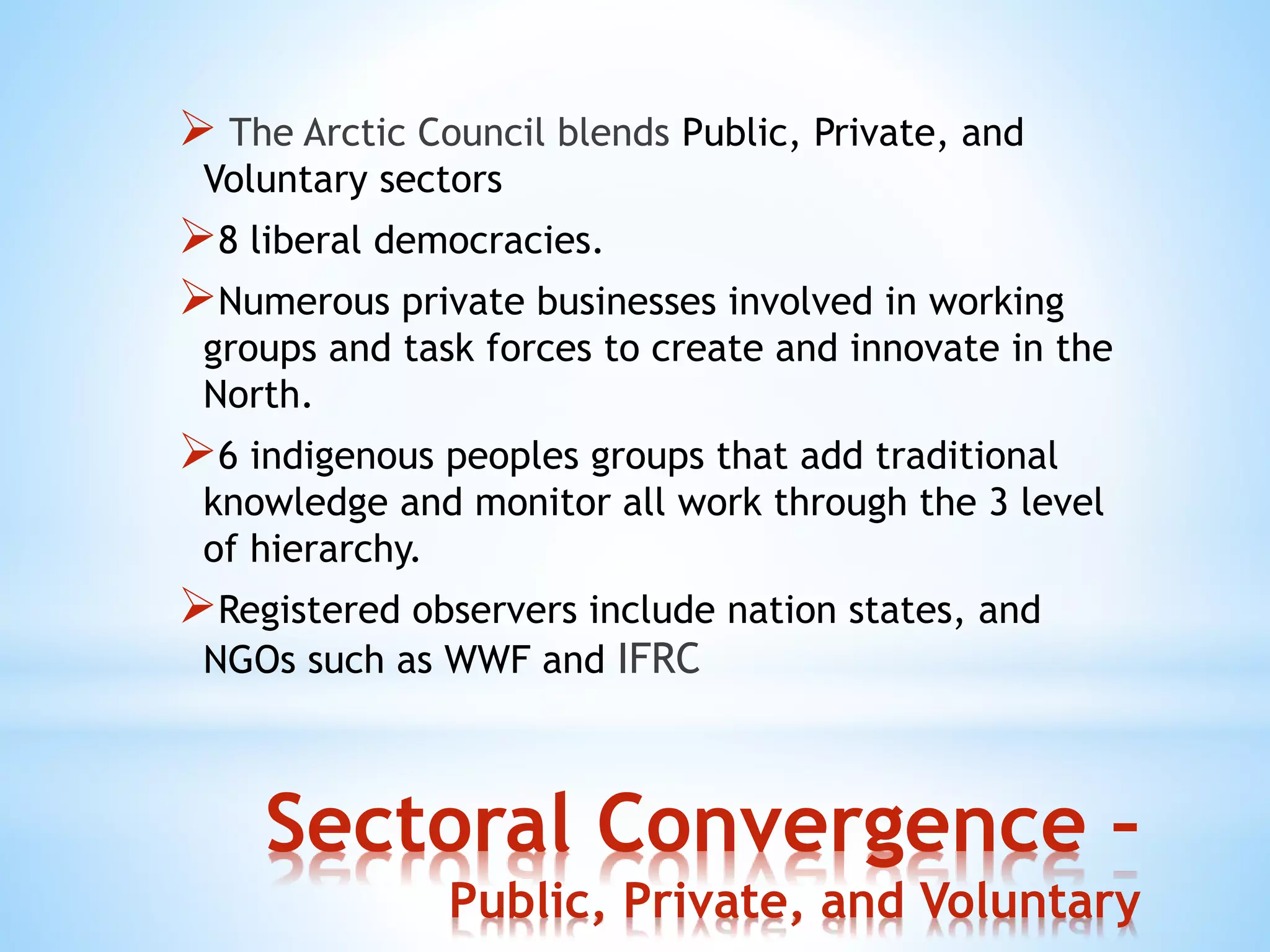 Arctic Council: Governance Case Study | PPTX