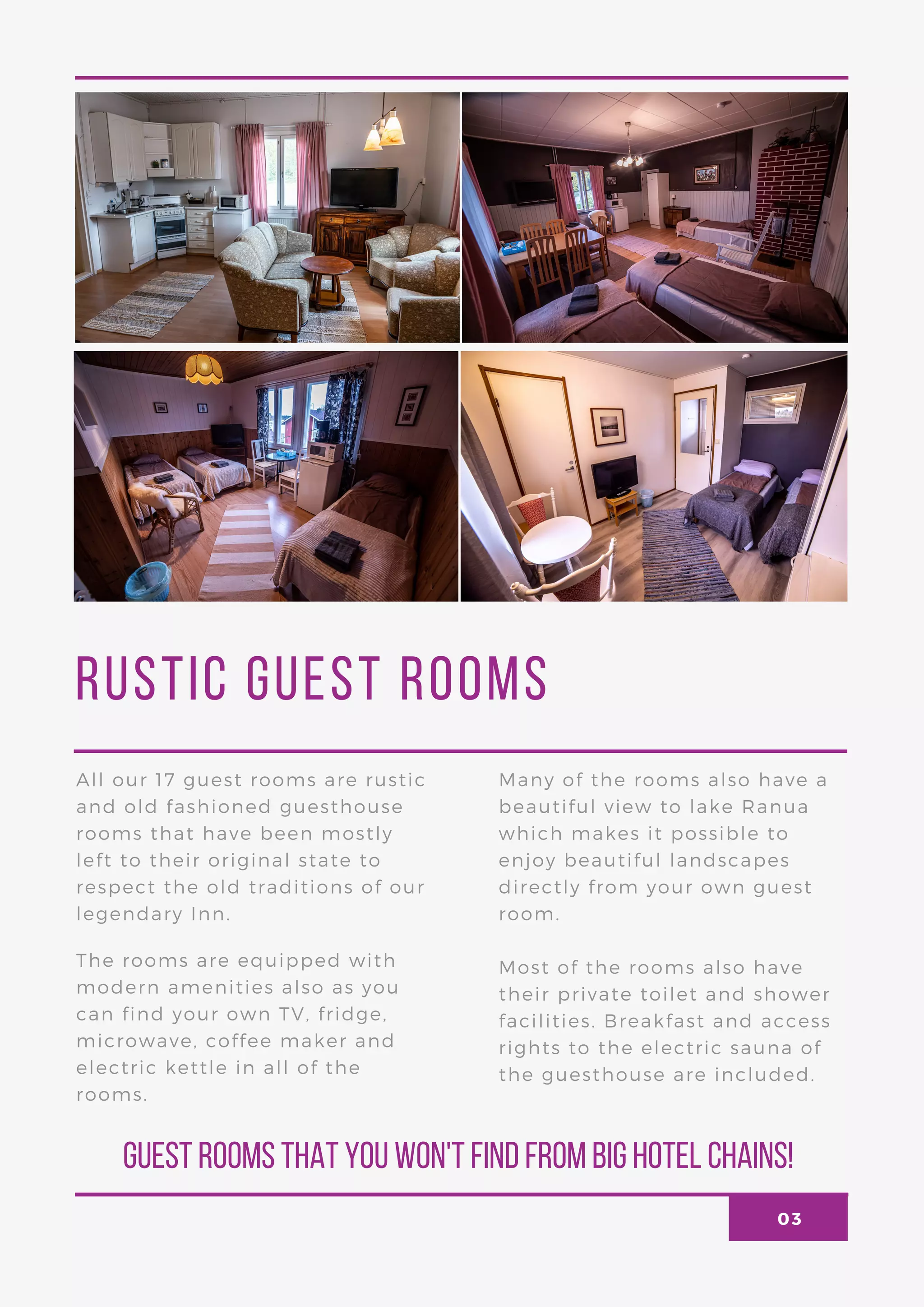 Arctic guesthouse & igloos English brochure | PDF