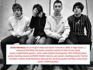 Arctic Monkeys | PPTX
