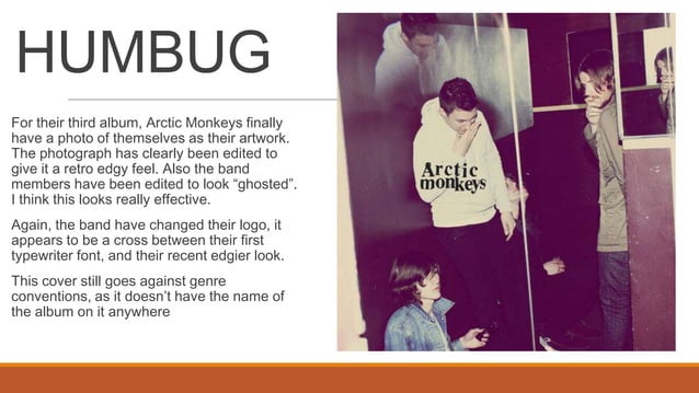 Arctic Monkeys Album Art Through Time | PPTX