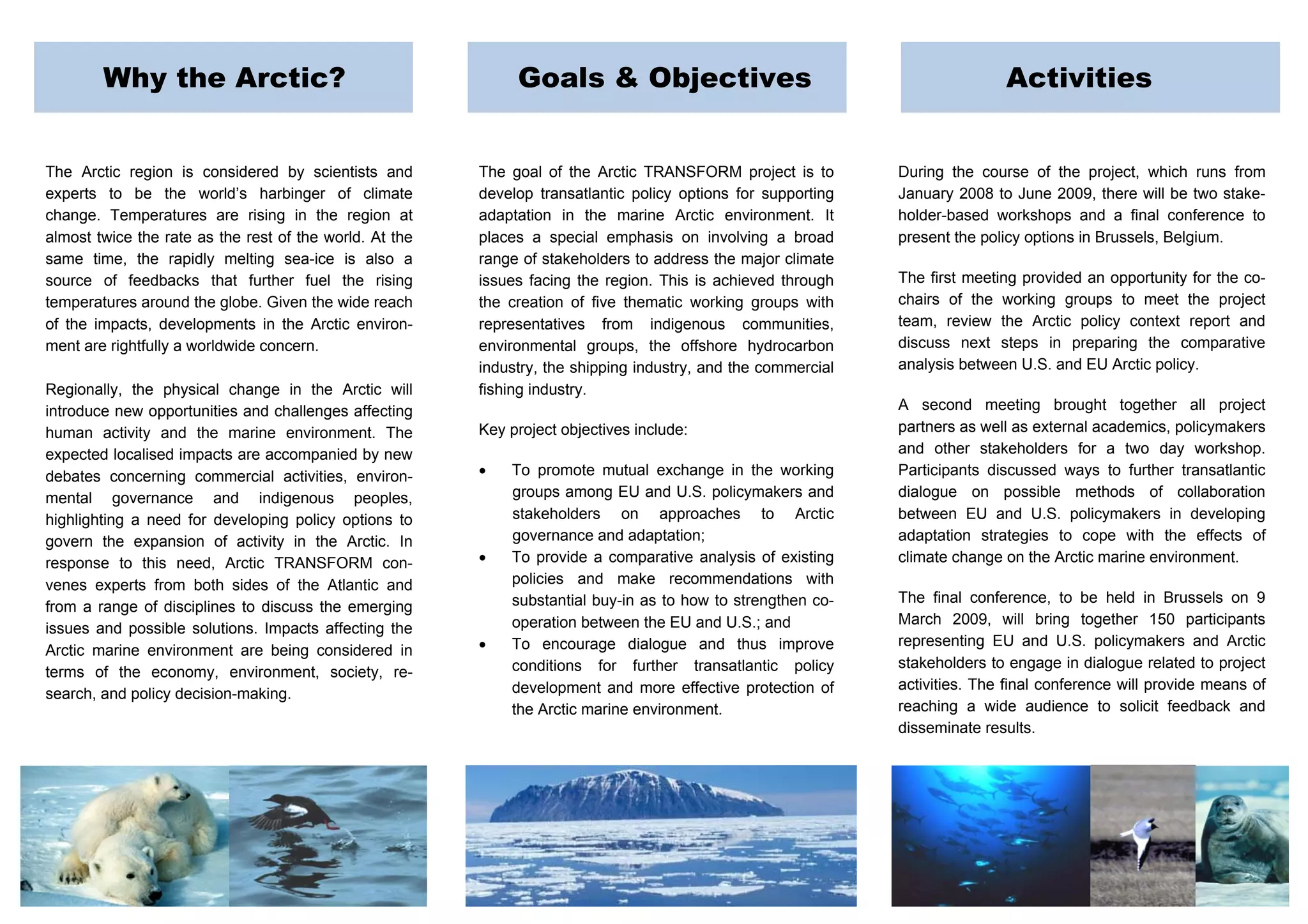 Arctic transform brochure | PDF