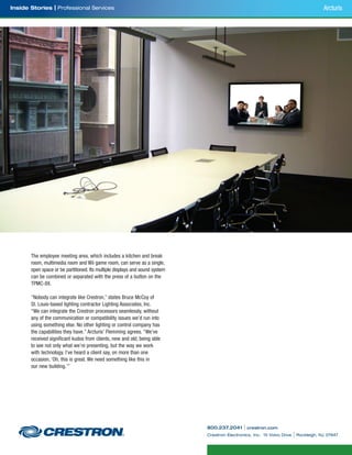 Case Study: Green Lighting and AV | PDF