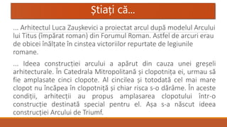 Arcul de triumf | PPTX