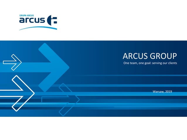 Arcus Group 2019 | PPT