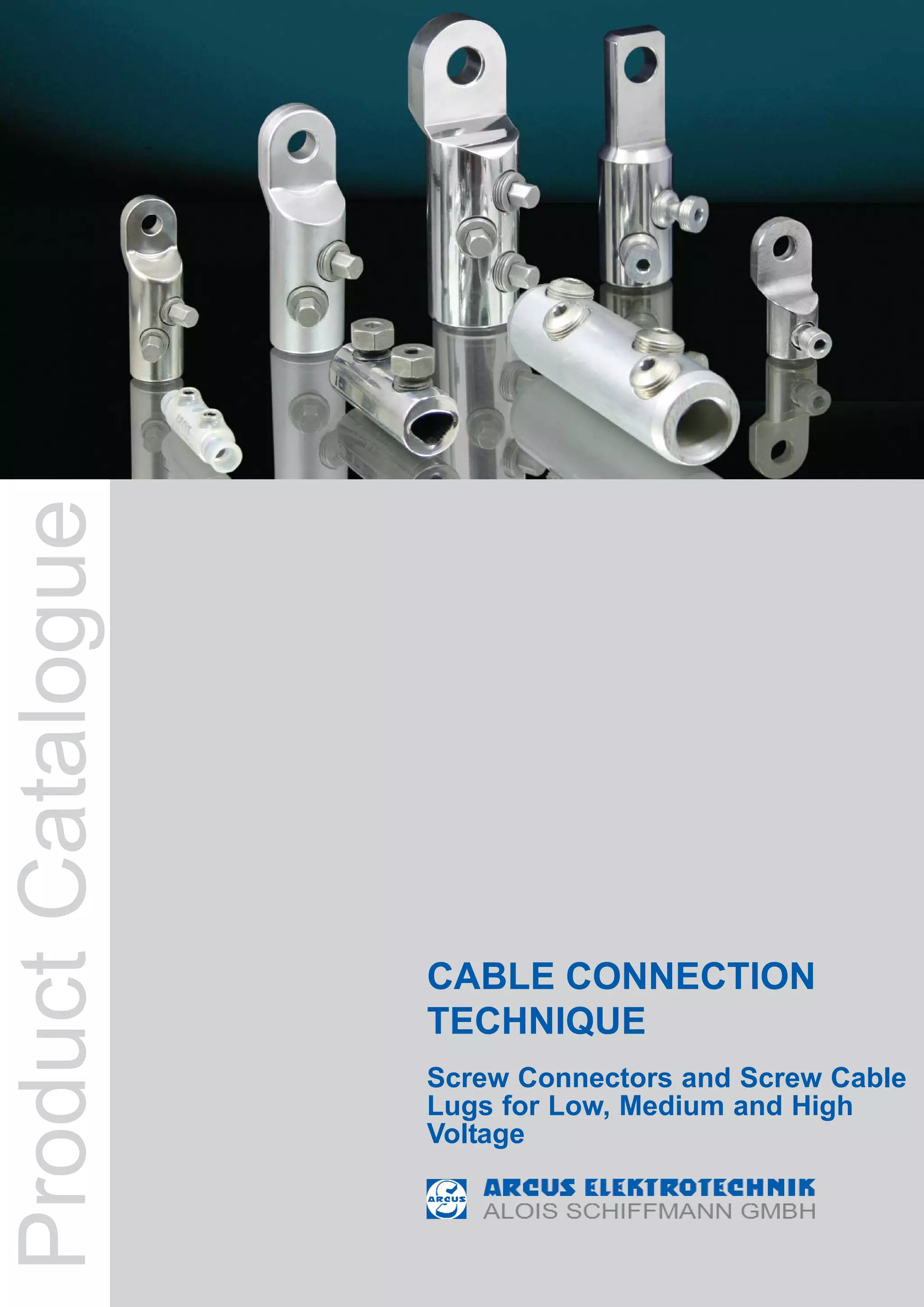 Arcus LV HV Cable Screw Connectors & Lugs | PDF
