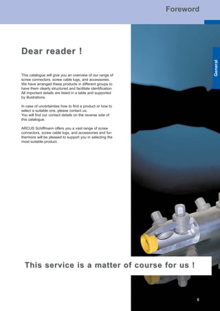 Arcus LV HV Cable Screw Connectors & Lugs | PDF