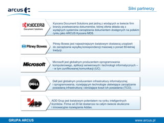 ARCUS SA - Prezentacja | PPT