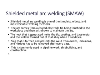 Arc welding | PPTX