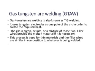 Arc welding | PPTX