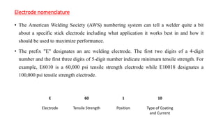 Arc welding processes | PPTX