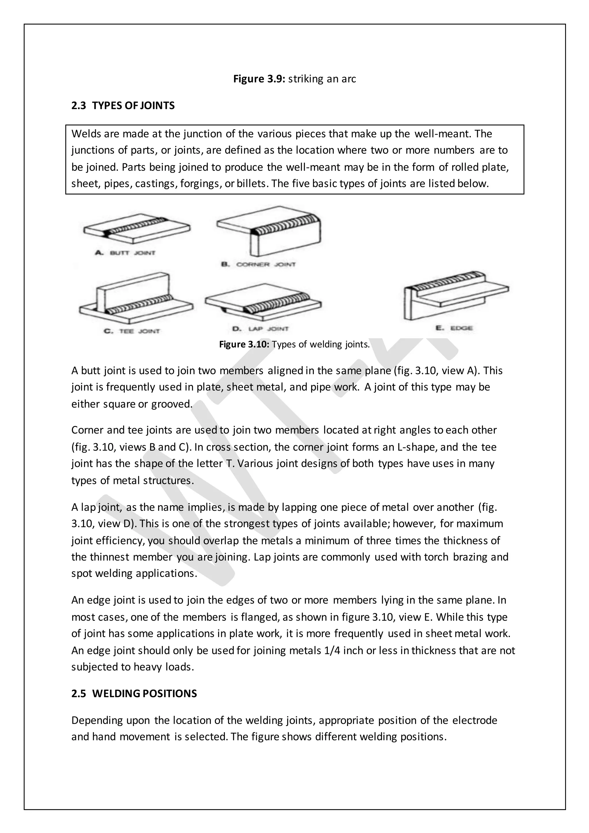 Arc welding manual | DOCX