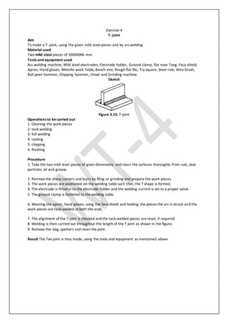 Arc welding manual | DOCX