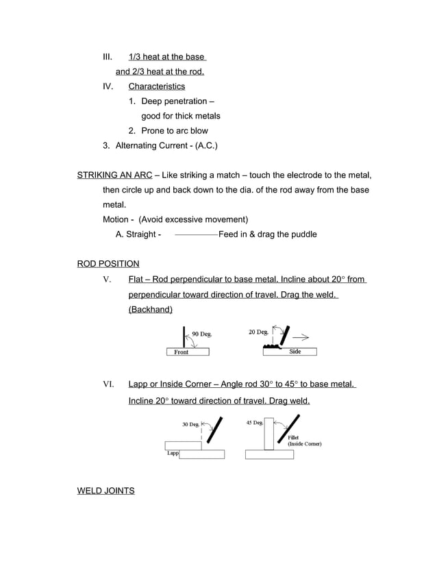 Arc welding notes_for_metals_1 (1) | PDF