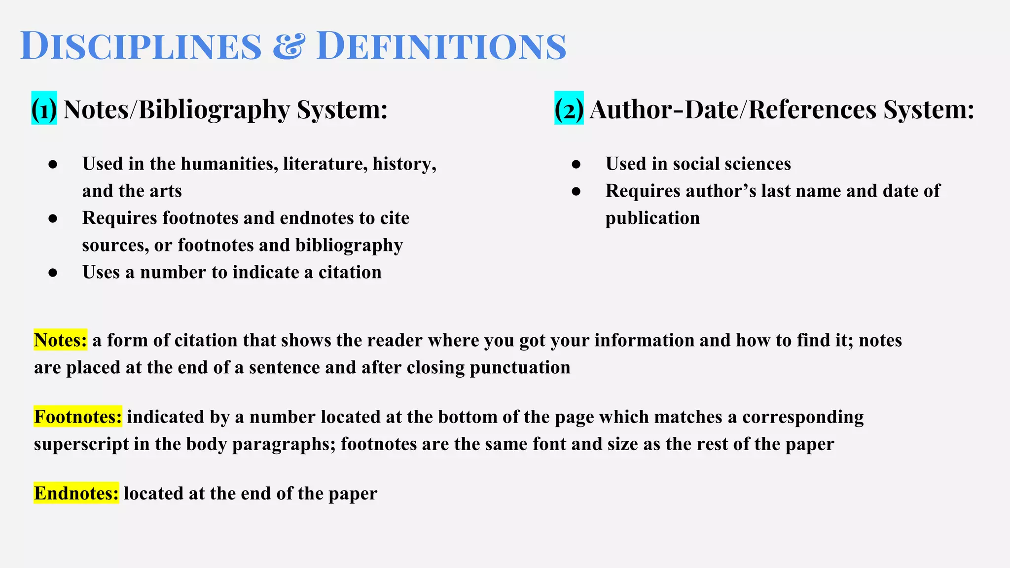 Chicago Style Documentation | PPTX