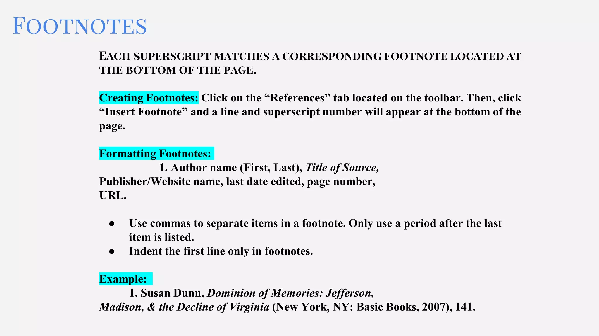 Chicago Style Documentation | PPTX