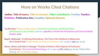 MLA Formatting and Documentation | PPTX
