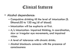 Alcohol Related Disorders | PPTX