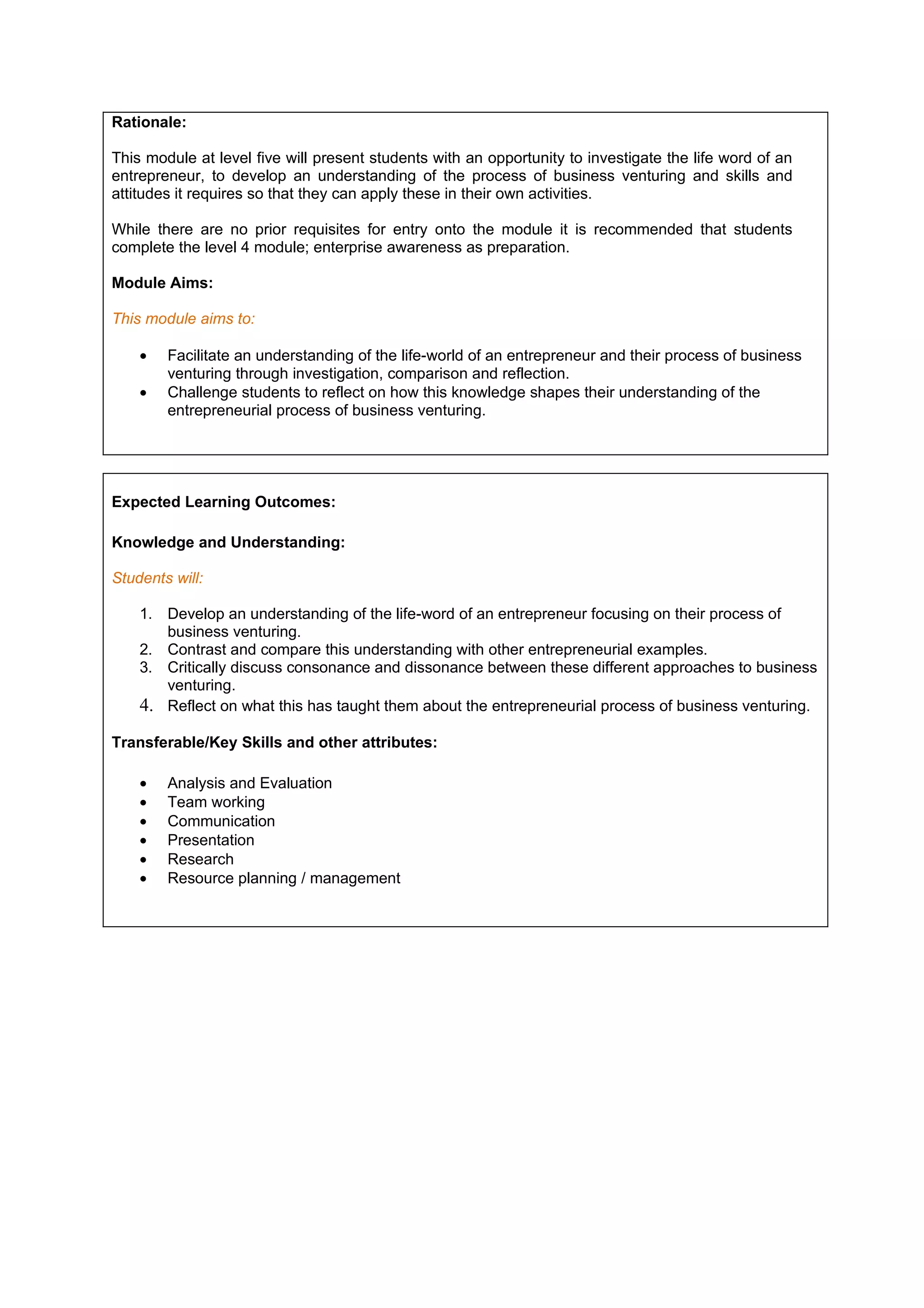 ARD509 Business Venturing | PDF