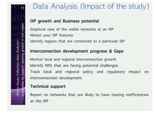 ARDA - Measuring peering and Interdomain routing topology | PPT