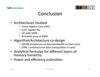 Custom Computer Engine for Optimizing for the Inner kernel of Matrix ...