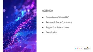 ARDC - Introduction to Thematic Data Commons - La Trobe 080823 | PDF