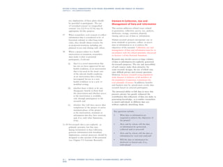 Data management in NHMRC's revised National Statement on Ethical ...