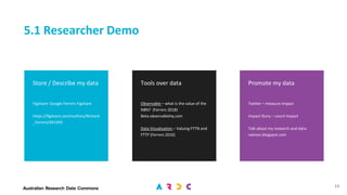 Responsible Research Data Management - RMIT - Mar 19 | PPTX