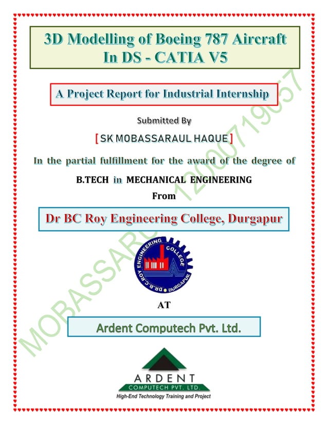 Ardent CATIA Project - Boeing 787.docx
