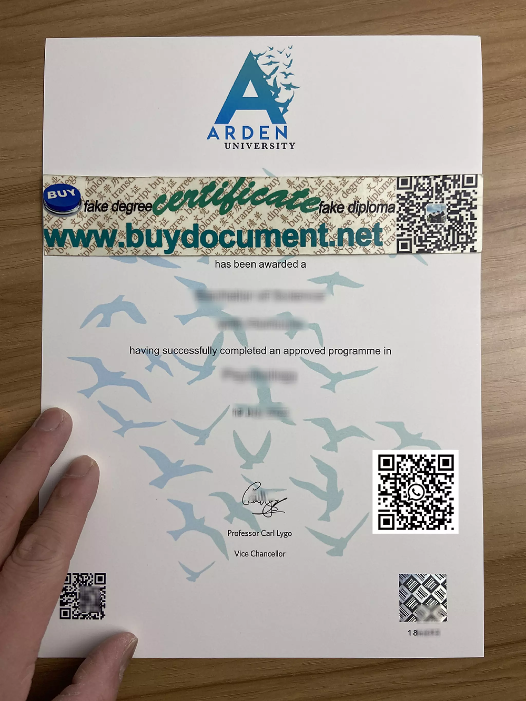 Arden University diploma | PDF