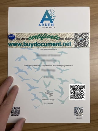 Arden University diploma | PDF