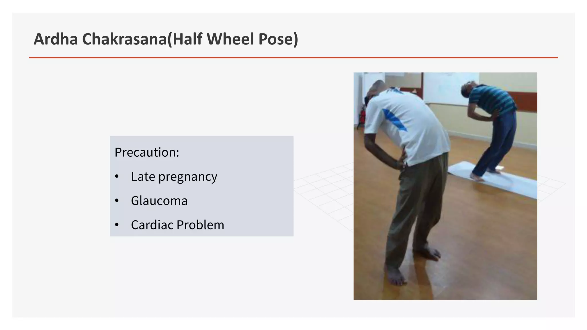 Ardha chakrasana(half wheel pose) | PDF