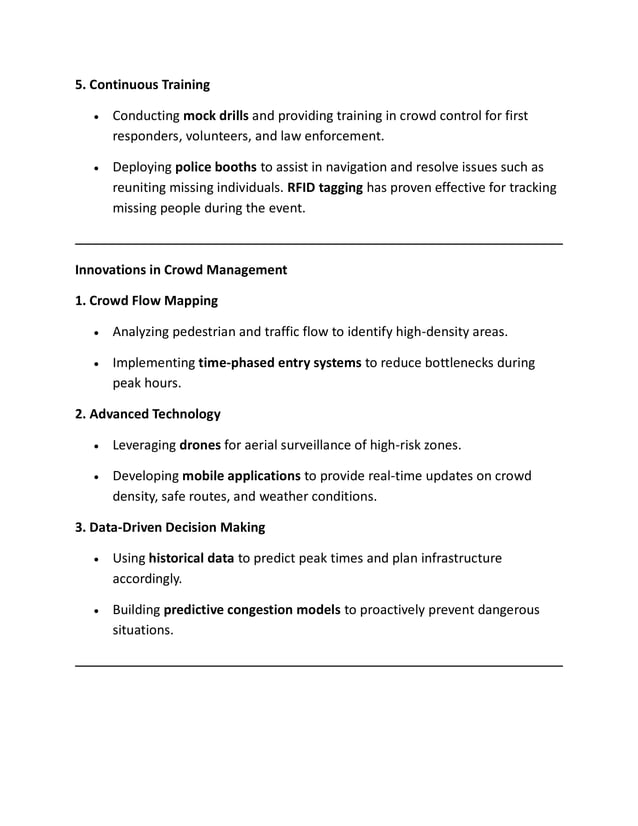 Ardh Kumbh Mela A Case Study in Crowd Management | PDF