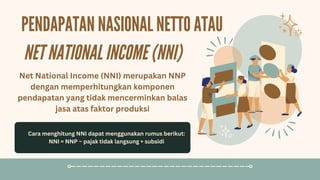 pendapatan nasioanal dapat dipelajari sesuai dengan kebutuhan sehari ...