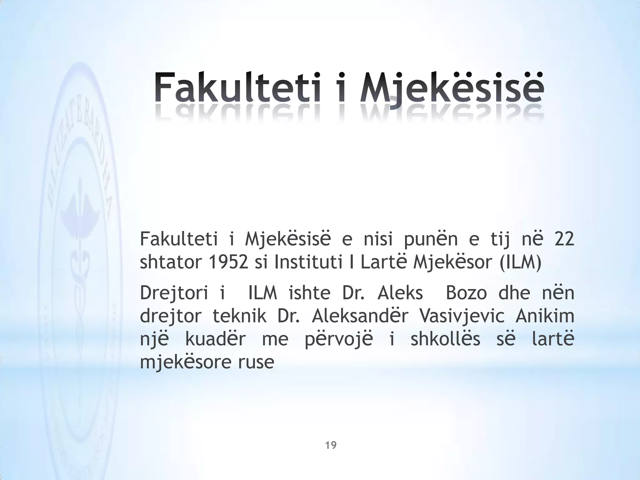 Ardit collaku prezantim- historia e mjeksise shqipetare | PPTX