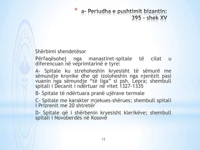 Ardit collaku prezantim- historia e mjeksise shqipetare | PPTX