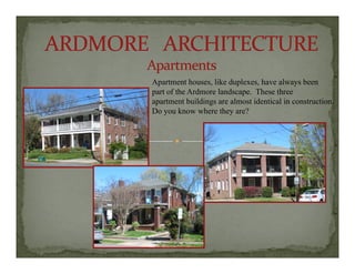 Ardmore Architecture | PPT