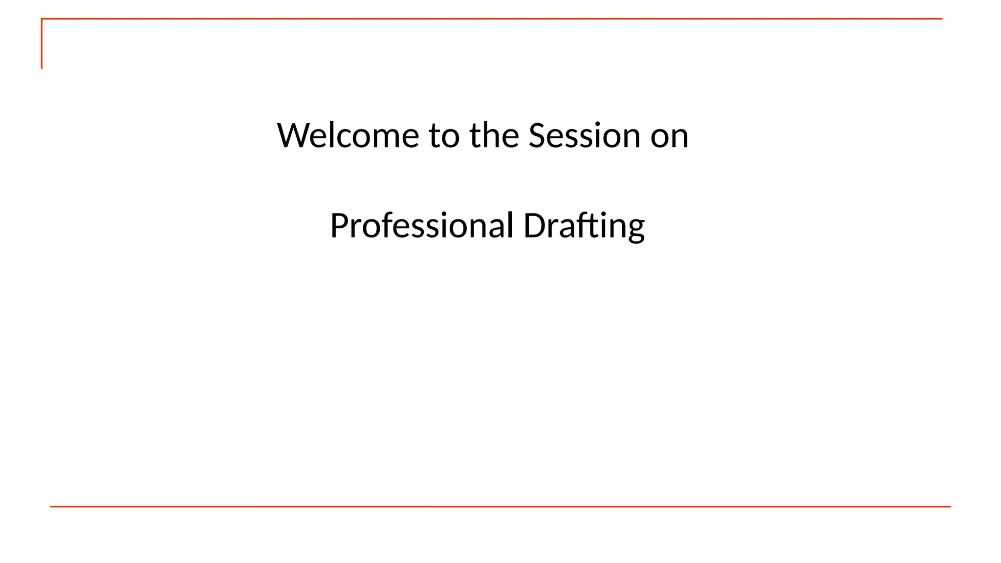 Drafting of Audit Report style guide of CAG | PPTX