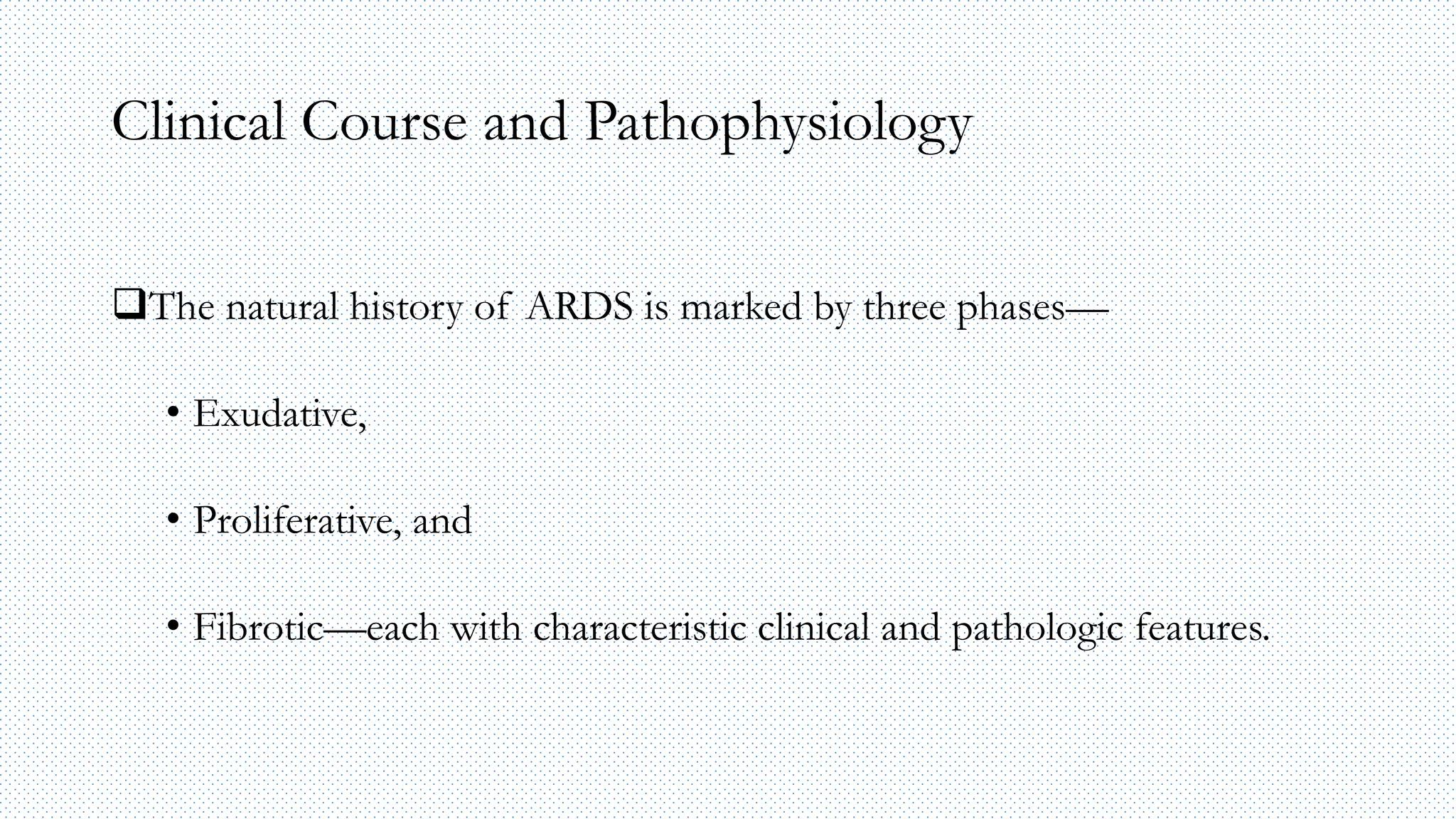 Acute Respiratory Distress Syndrome | PPTX