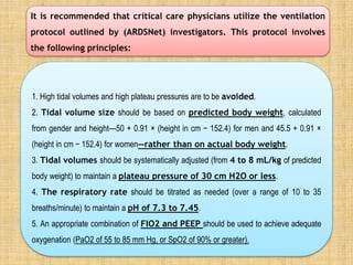 ACUTE RESPIRATORY DISTRESS SYNDROME. (ARDS) | PPTX