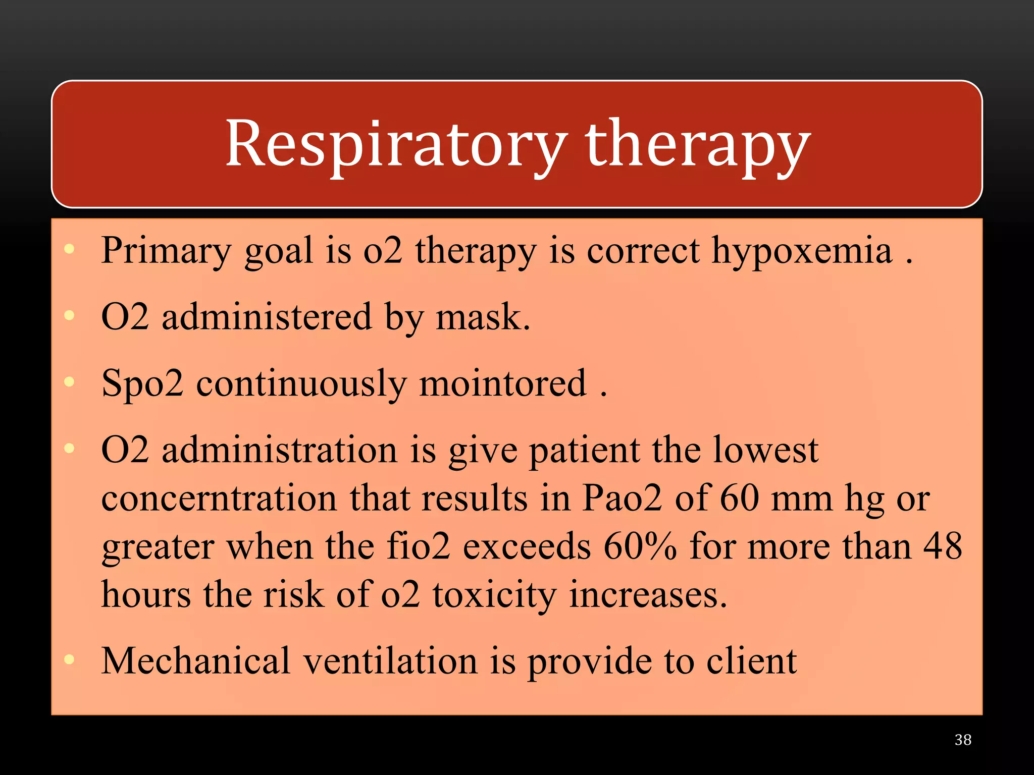 Acute respiratory distress syndrome | PPTX