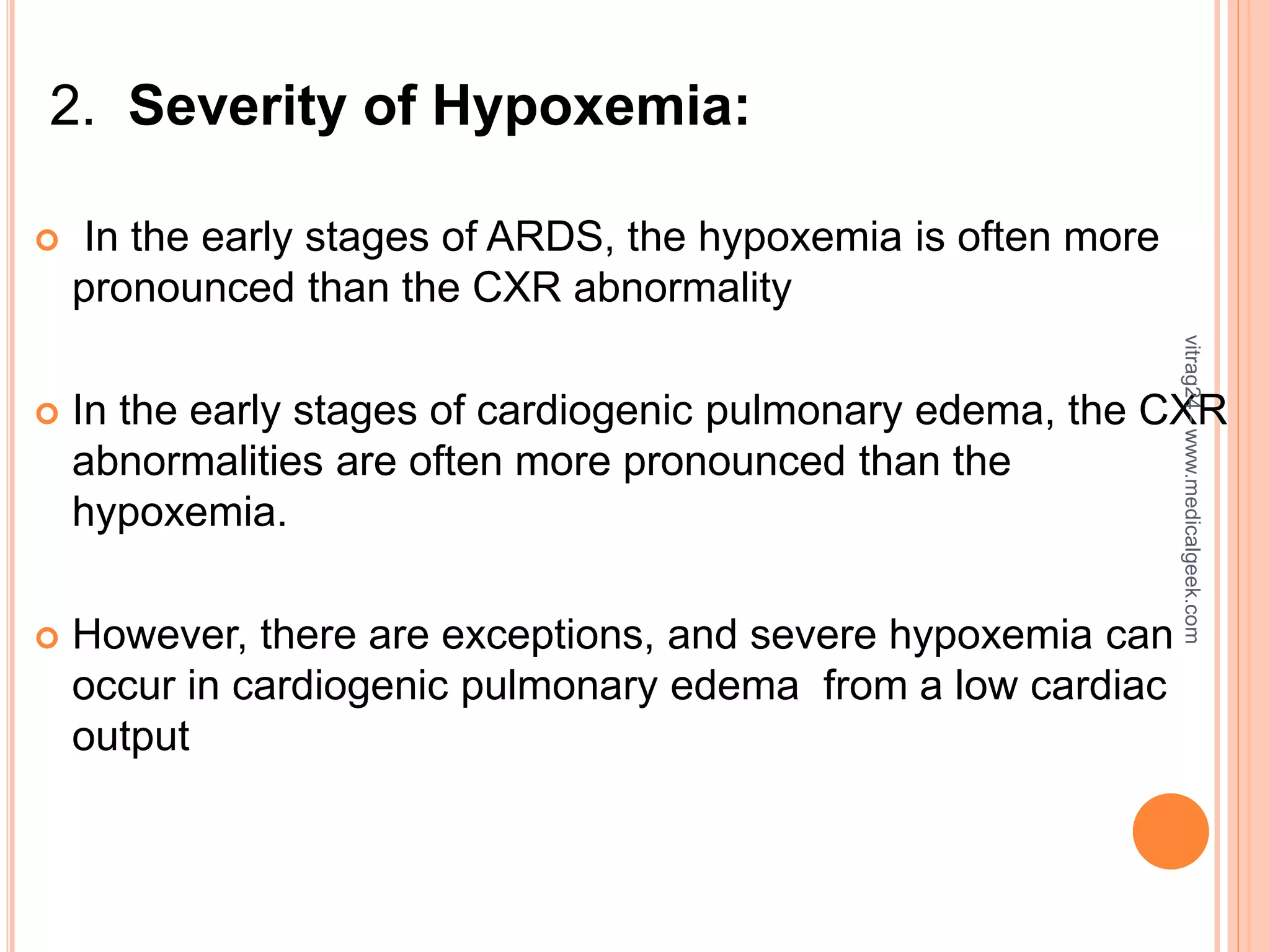 ARDS - Diagnosis and Management | PPTX